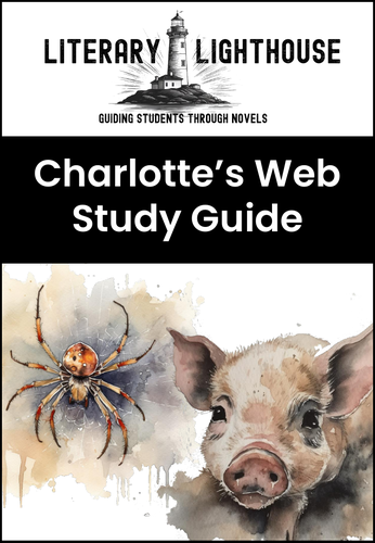 Charlotte's Web Novel Study Guide and Collaborative Poster | Teaching ...