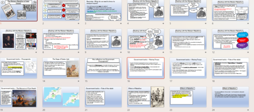 Western Rebellion 1549 Impact | Teaching Resources