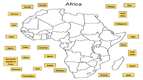 'Africa' Lessons - Geography SoW for year 6, 7, KS3, Middle Phase ...