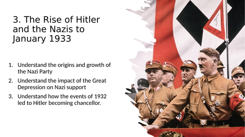 6. The Rise of Hitler and the Nazis to January, 1933 | Teaching Resources