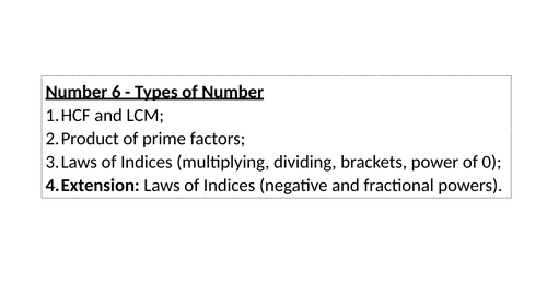 GL 11+ Maths - Number 6 | Teaching Resources