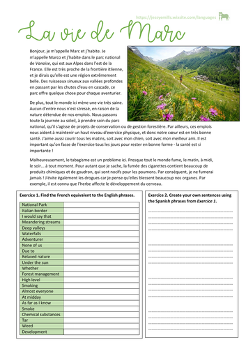 French Reading Comprehension - Social Issues | Teaching Resources