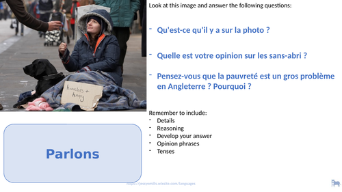 French Speaking - Social Issues | Teaching Resources