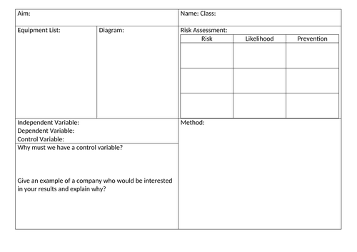 Science Investigations - STEM Bundle | Teaching Resources