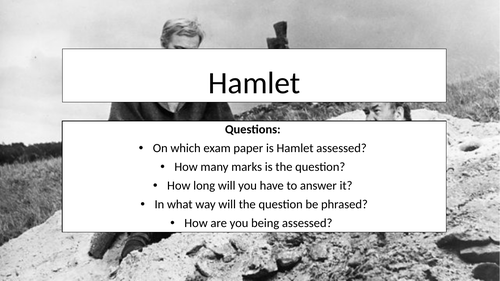 Hamlet - Analysis and Exam Preparation | Teaching Resources