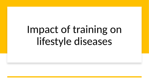 OCR ALEVEL PE Preparation and Training Methods | Teaching Resources