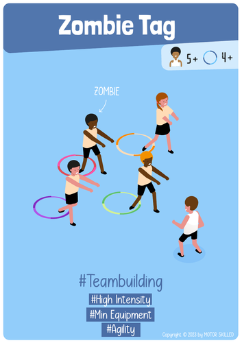 Zombie Tag - PE Team Building Game for Elementary School | Teaching ...