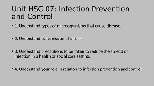 Level 2 Infection Prevention and Control Resource Pack | Teaching Resources