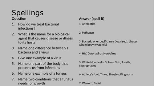 Level 2 Infection Prevention and Control Resource Pack | Teaching Resources