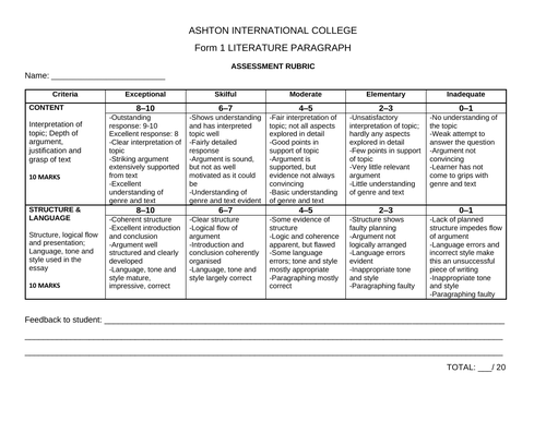 Contextual/comprehension extract and questions based on the novel ...
