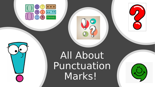 Punctuation Mark Bundle | Teaching Resources