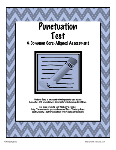 Punctuation Mark Bundle | Teaching Resources