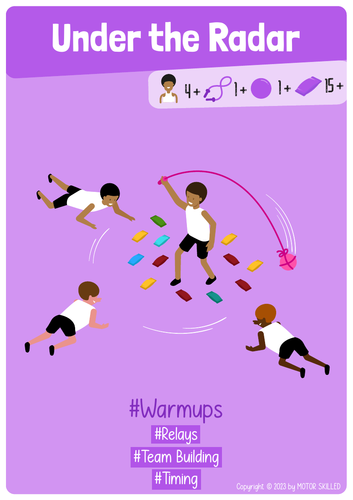 Under the Radar - PE Warmup Game for Elementary School | Teaching Resources