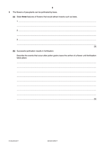 Inheritance - Past Paper Question Pack | Teaching Resources