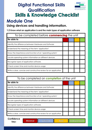 Digital Functional Skills - Module 1 - Using Devices & Handling ...