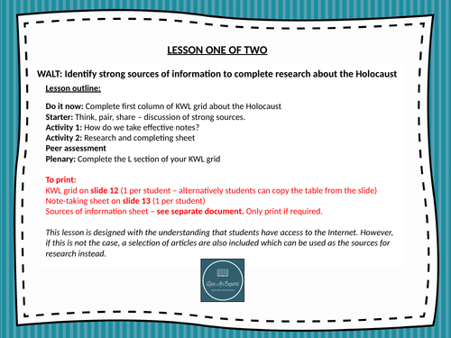 The Boy in the Striped Pyjamas Pre-Reading (2 complete lessons ...