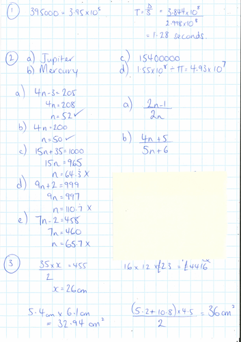 Calculator GCSE revision | Teaching Resources