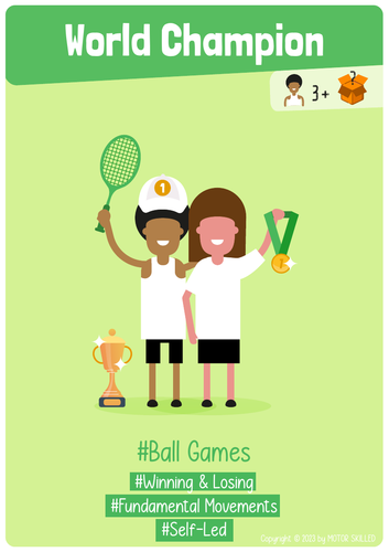 World Champion - PE Ball Game for Elementary School | Teaching Resources