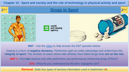 Drugs in Sport | Teaching Resources