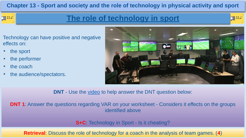 The role of technology in sport | Teaching Resources