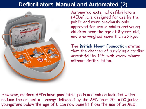 PE705ST - First Aid - Advanced Techniques CPR & Defibrillators ...