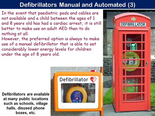 PE705ST - First Aid - Advanced Techniques CPR & Defibrillators ...