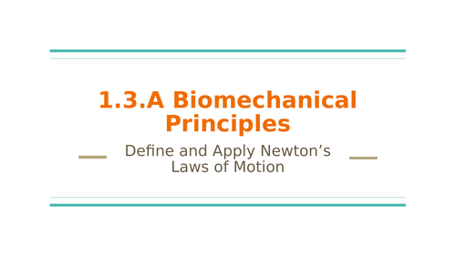 OCR ALEVEL PE Biomechanical Principles | Teaching Resources