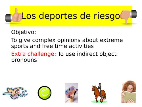 Spanish GCSE leisure/ free time lessons | Teaching Resources