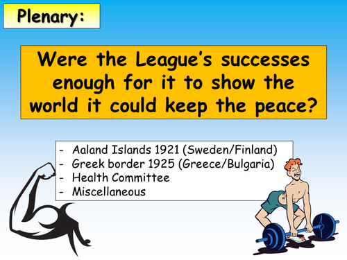 League of Nations Successes | Teaching Resources