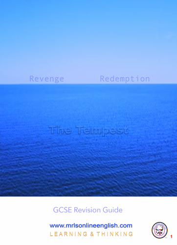 The Tempest GCSE study guide | Teaching Resources