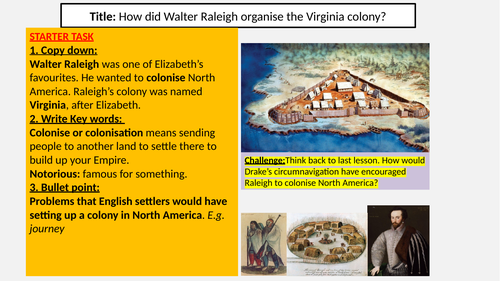 GCSE History Elizabeth Edexcel - Raleigh | Teaching Resources GCSE History Elizabeth Edexcel - Raleigh | Teaching Resources