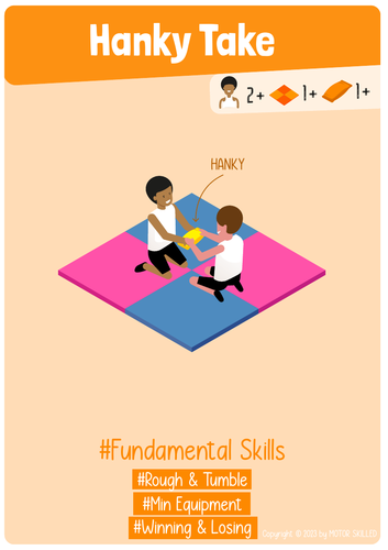 Hanky Take - PE Fundamental Skills Game for Elementary School ...