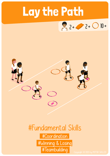 Lay the Path - PE Fundamental Skills Game for Elementary School ...