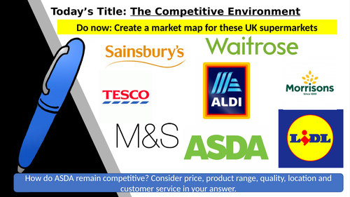 Edexcel GCSE Business Competitive Environment | Teaching Resources