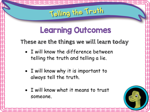 Telling the Truth - EYFS PSHE | Teaching Resources