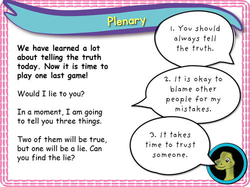 Telling the Truth - EYFS PSHE | Teaching Resources