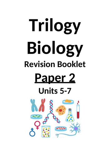 AQA Biology Revision Booklets (Combined Science) | Teaching Resources