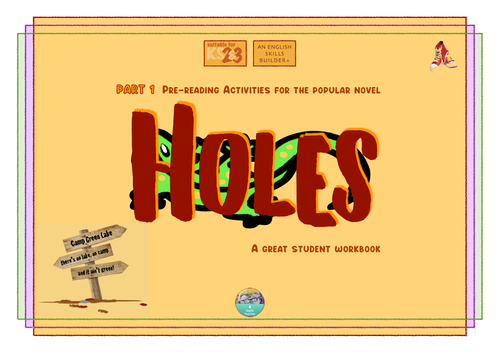 Holes Pre Reading Activities | Teaching Resources
