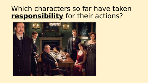 AQA GCSE AN INSPECTOR CALLS SOW | Teaching Resources