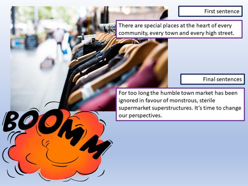 Edexcel English Language 2.0 Paper 1 Section B | Teaching Resources