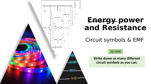 OCR A level physics Electricity, Energy, Power and Resistance *COMPLETE ...
