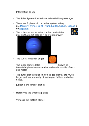 Non-Chronological Reports - KS2 | Teaching Resources