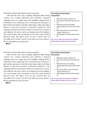 KS2 Reading Intervention - Retrieval | Teaching Resources