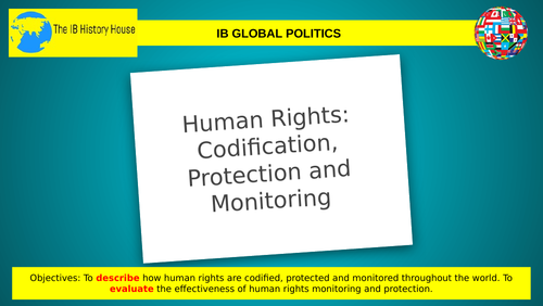 IB Global Politics - Monitoring Human Rights | Teaching Resources