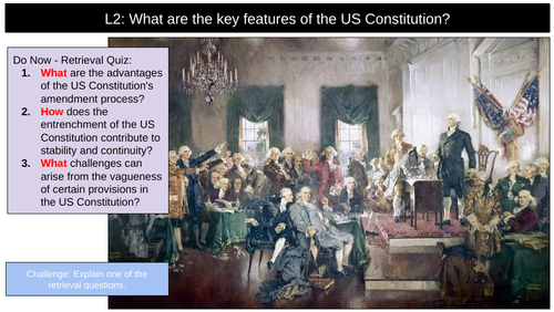 Comparative Politics USA Edexcel | Teaching Resources