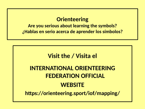 Orienteering PPP 7 & 8 - Symbols - Quiz One and Two | Teaching Resources