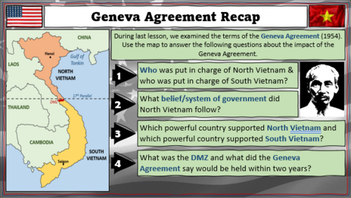 Vietnam War - Eisenhower's Containment - USA Conflict Home & Abroad ...
