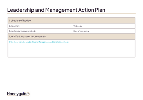Leadership and Management Audit Pack | Teaching Resources