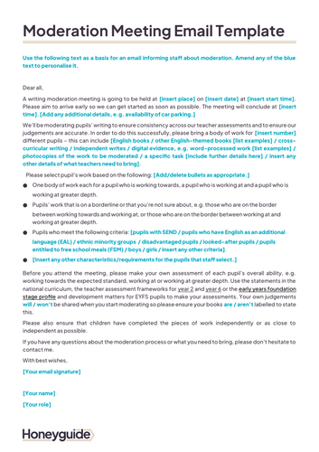 Primary English Writing Moderation Pack | Teaching Resources