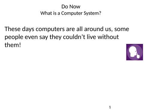 COMPUTER SYSTEMS & DEVICES | Teaching Resources